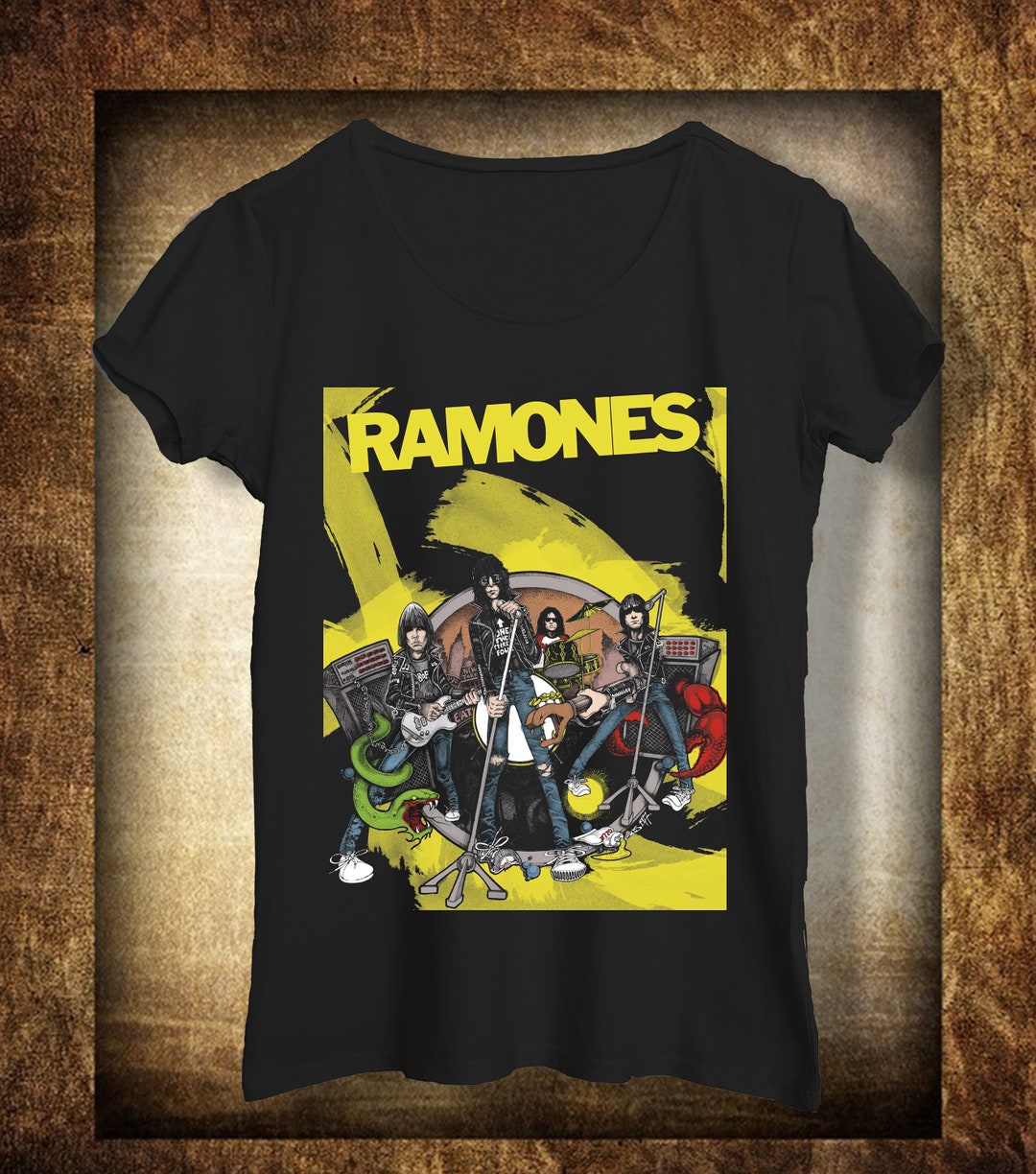 The Ramones Comfort Colors T Shirt Classic Rock Sweatshirt Vintage