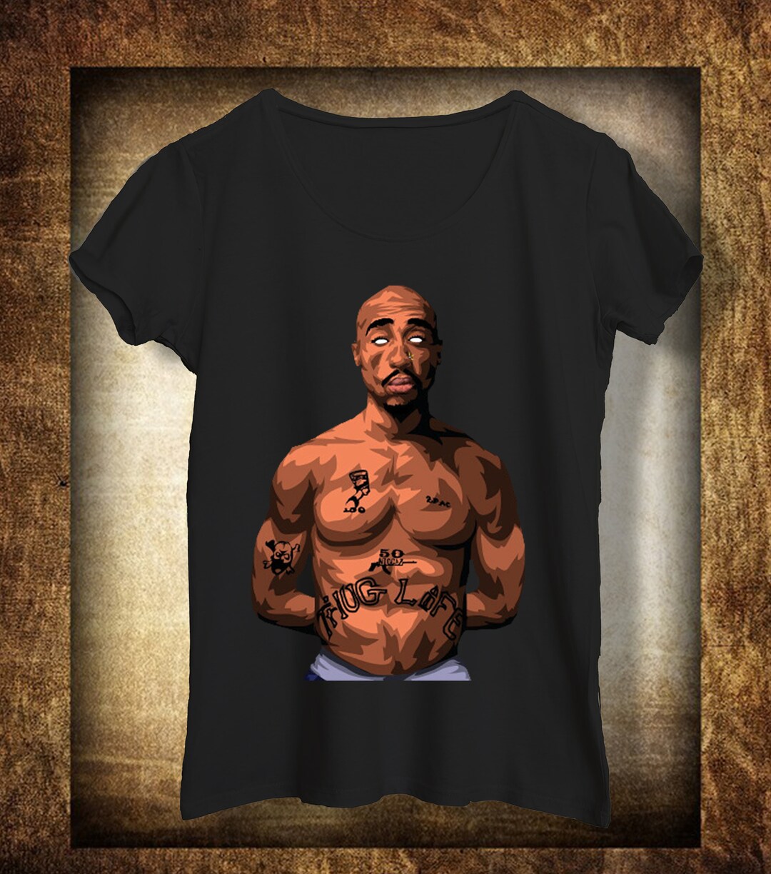 Vintage Tupac Shakur Shirt, Tupac Shakur Classic Retro Sweatshirt, Rap ...