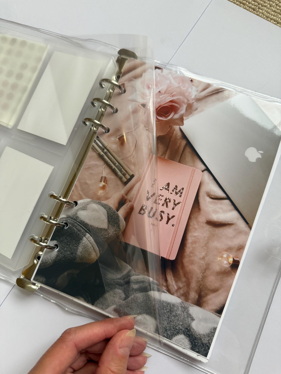 Clear Planner Cover Set: Acrylic Dashboard Protector - Etsy