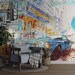 Car Themed Graffiti Design Wallpaper for Modern Home Concept-graffiti ...