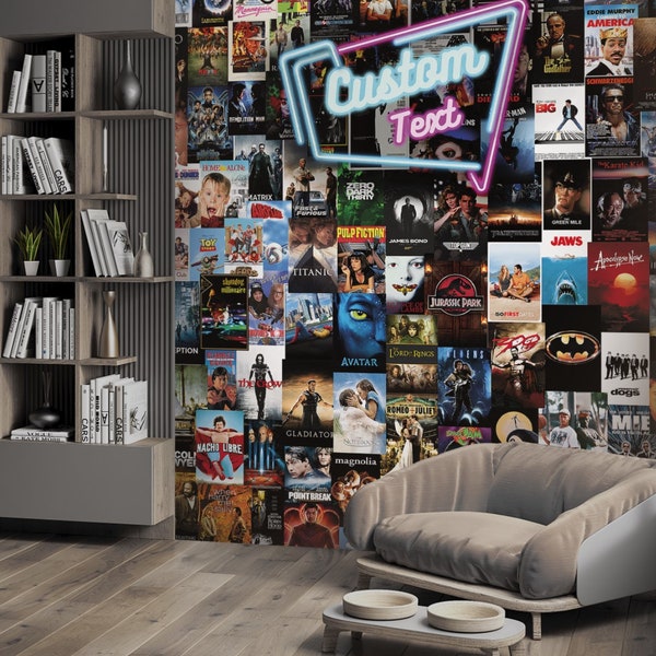 Movie Poster Wallpaper - Etsy UK