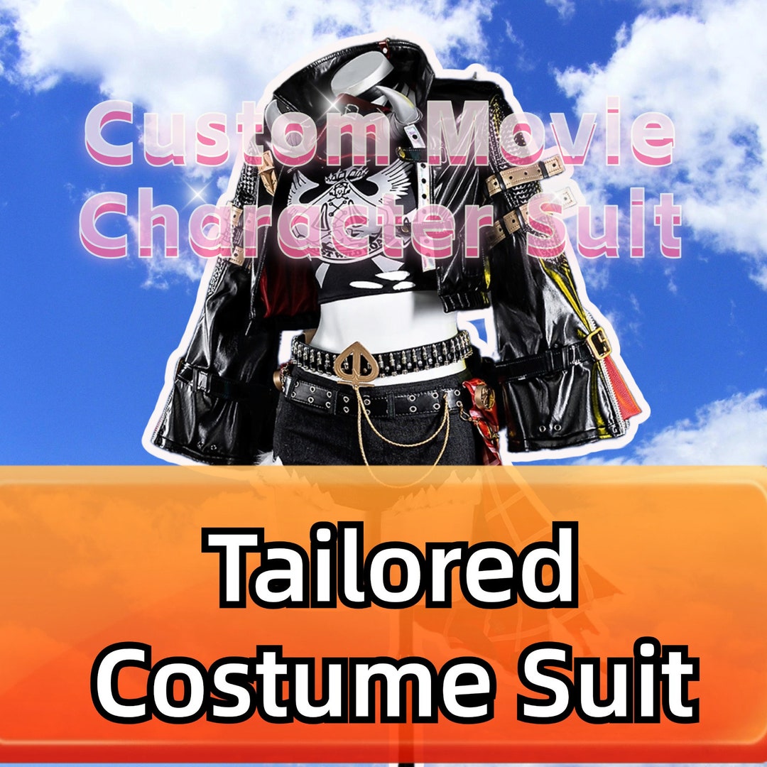 Custom Handmade Outfit Costume Cosplay Lucy Game Character Suit With ...