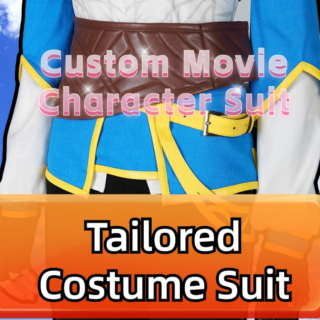 Game Character Costume Blue Outfit Cosplay Princess Handmade Custom ...