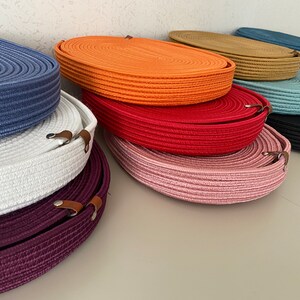 Oval Placemats, Cotton Rope Placemat, Dining Table Mats, Colorful ...