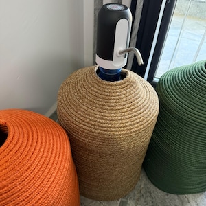 Carboy Cover, Decorative Water Bottle Cover, 19L Dispenser Sleeve, Gift ...