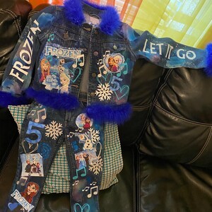 Custom Character Denim Set - Etsy