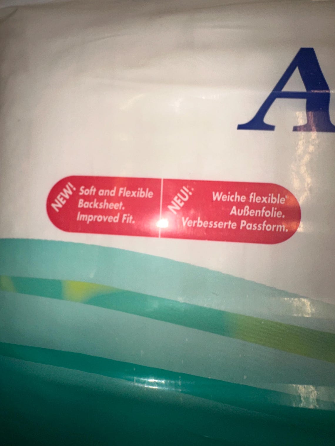 Vintage Attends Slip 9 Super Luier Voor Adult Baby Maat Medium Plastic ...