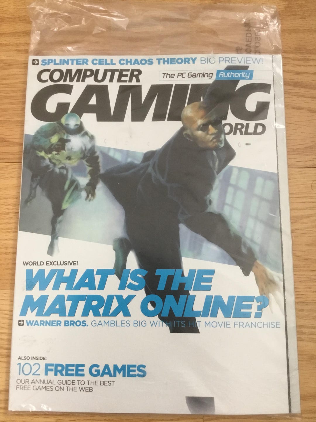 Computer Gaming World Magazine Jan 2005 #247 SEALED W Demo DVD Matrix ...
