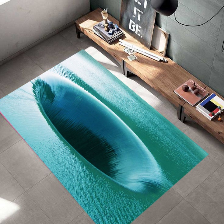 Optical Illusion Water Hole Rug, Illusion Rug,optical Illusion Rug,for ...