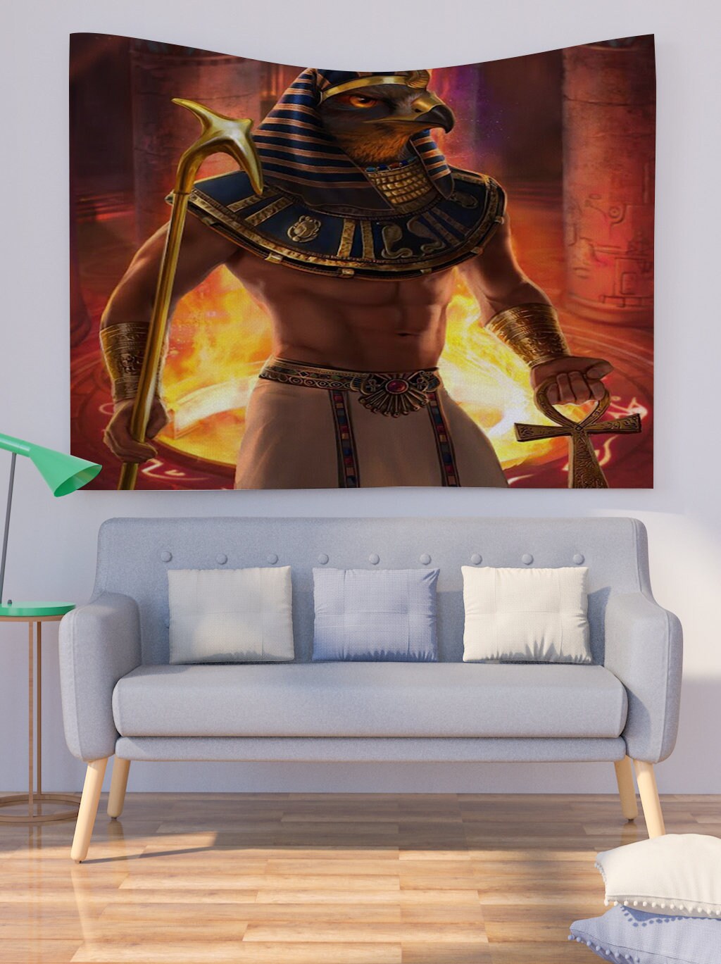 Ancient Egyptian Tapestry,anubis Tapestry,egyptian Rug,antique,living ...