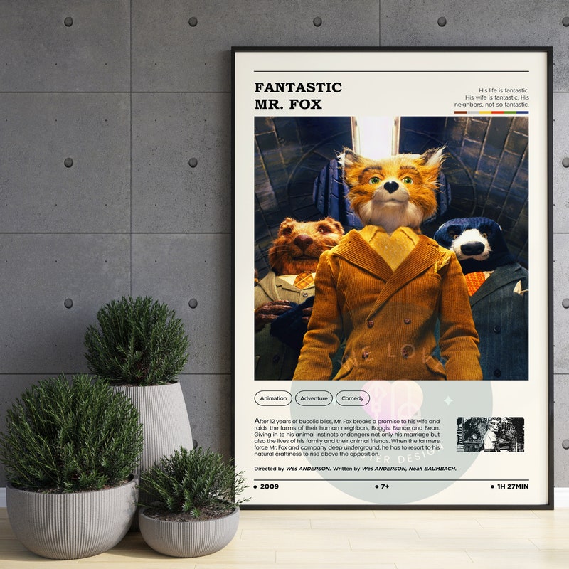 Fantastic Mr Fox - Etsy