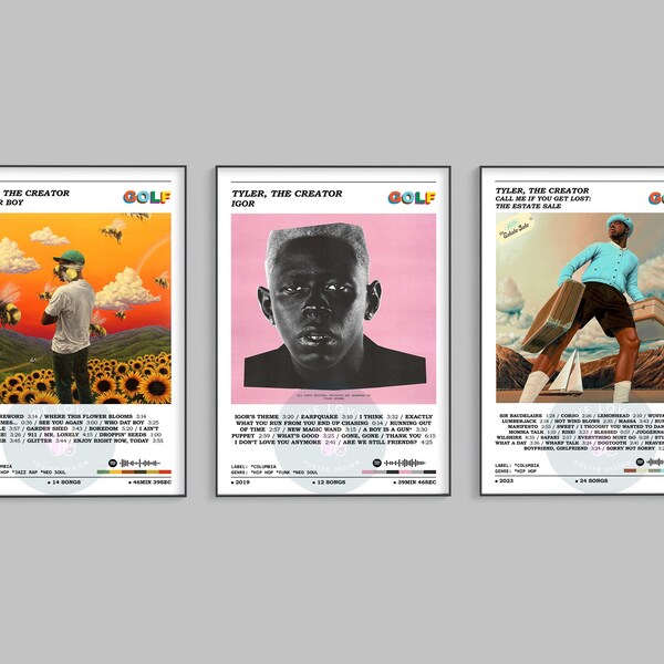Tyler the Creator Poster - Etsy UK
