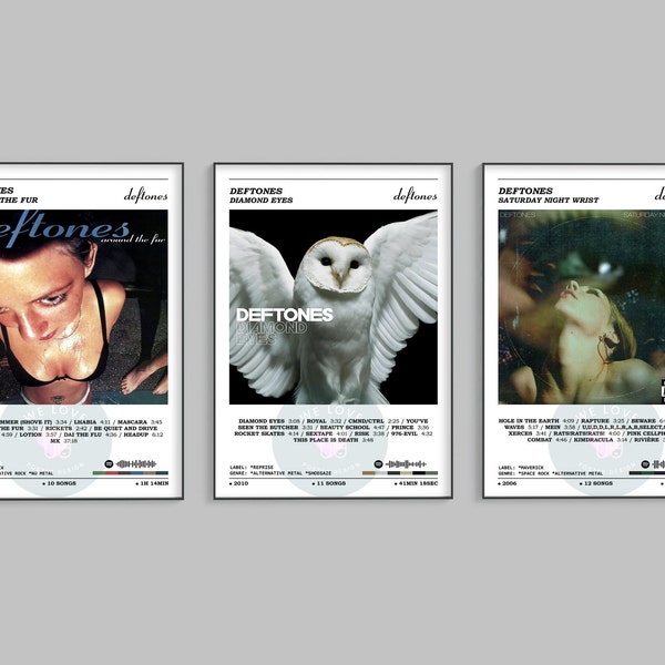 Deftones Poster - Etsy