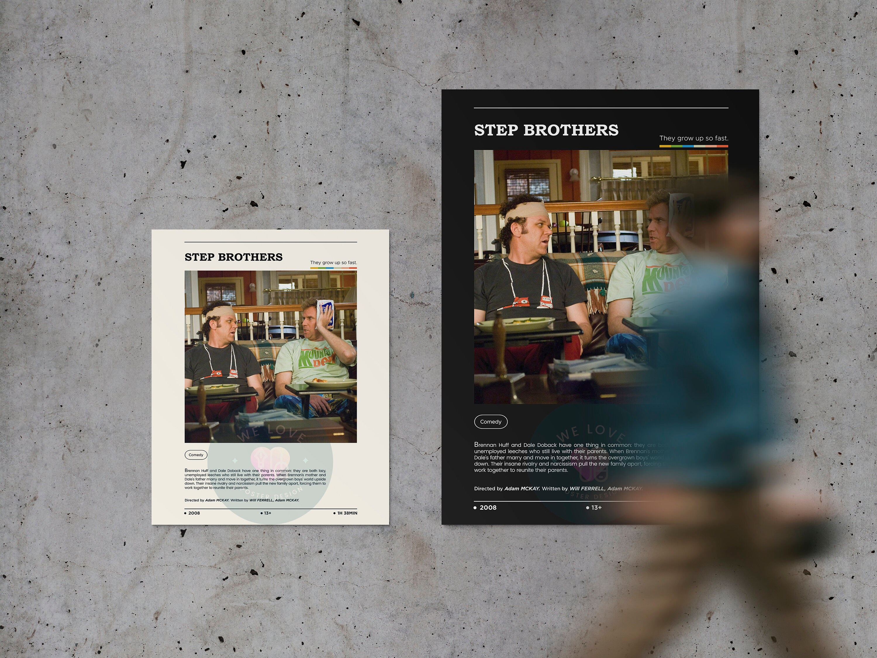 Step Brothers Movie Poster / Step Brothers Poster / Modern Art Print ...