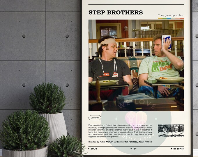 Step Brothers the Interview Flag Step Bros Flag Custom Any Size Funny ...