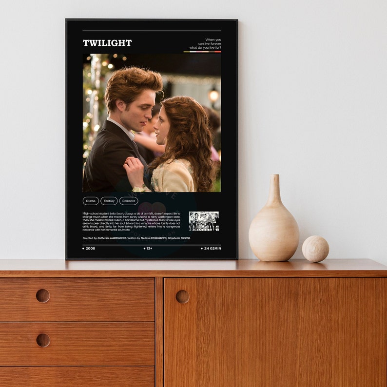 Twilight Movie Poster / Twilight Poster / Modern Art Print / Print Wall ...