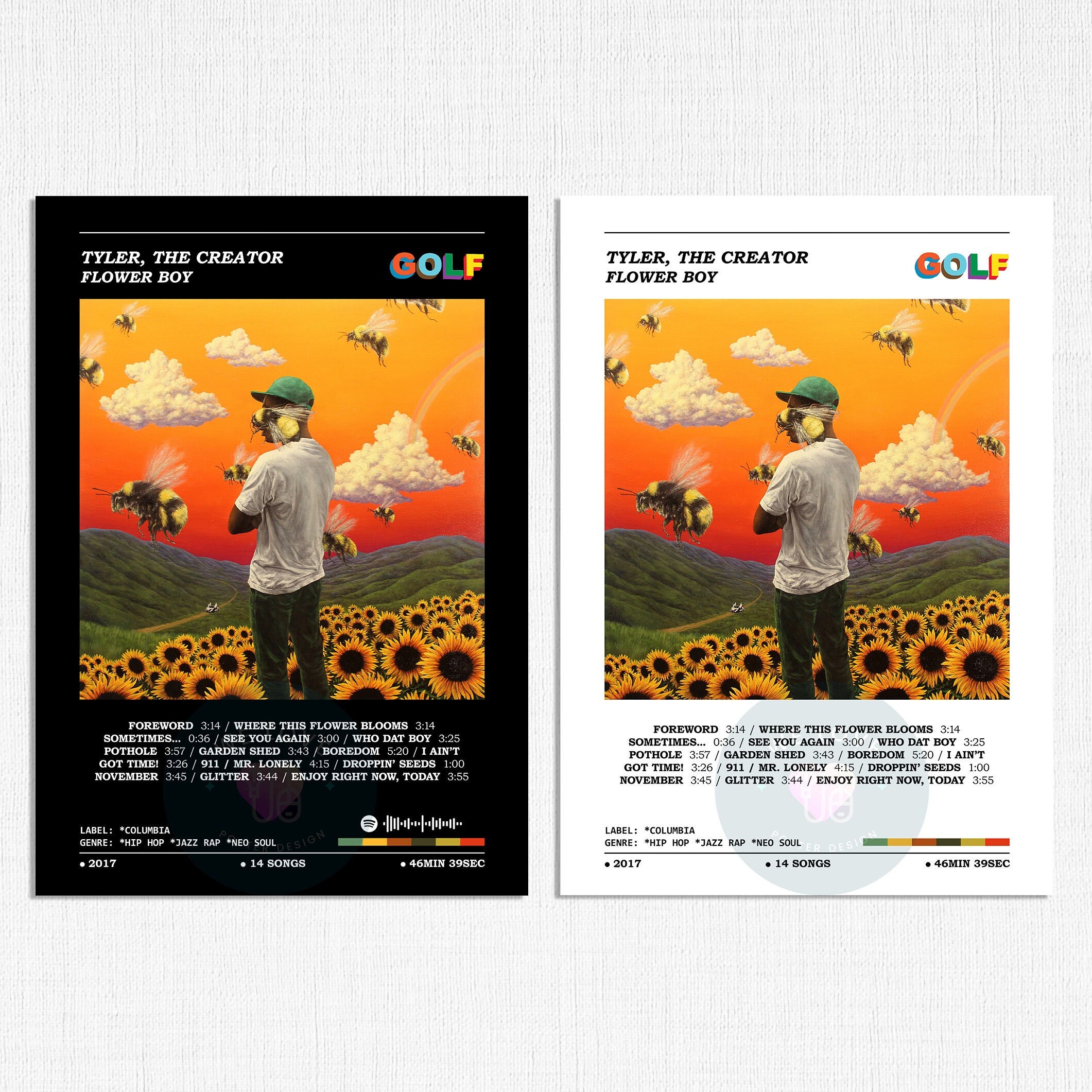 Set of 3 Tyler, the Creator Poster / Album Cover Poster / Album Print ...
