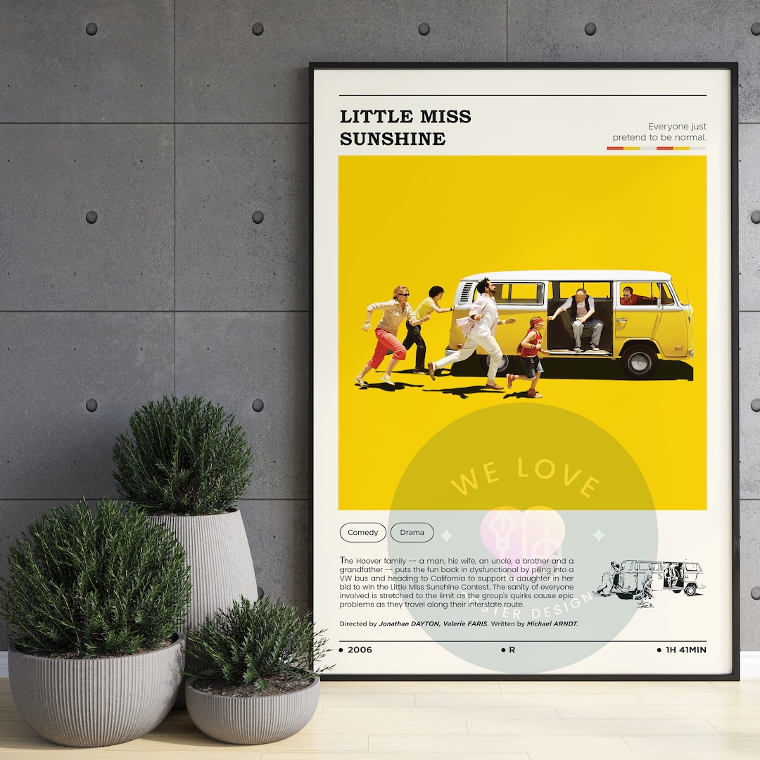 Little Miss Sunshine Movie Poster / Little Miss Sunshine Poster ...