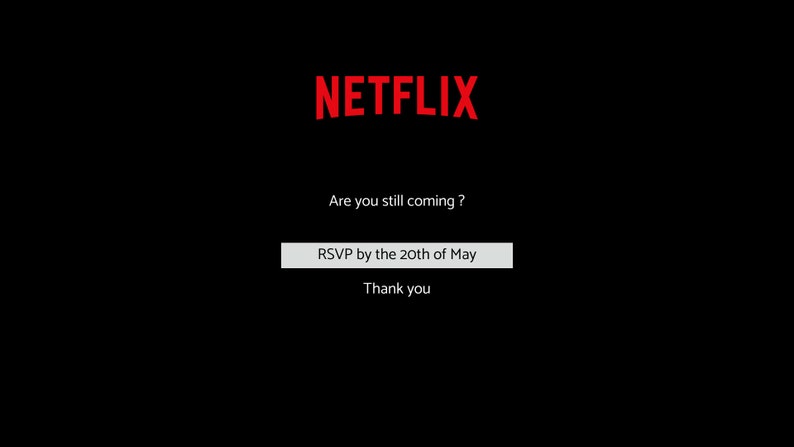 Netflix-animated Graduation Party Video Invitation,digital Graduation ...