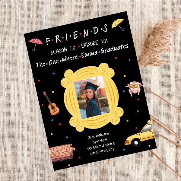 Friends Theme Graduation Party - Etsy