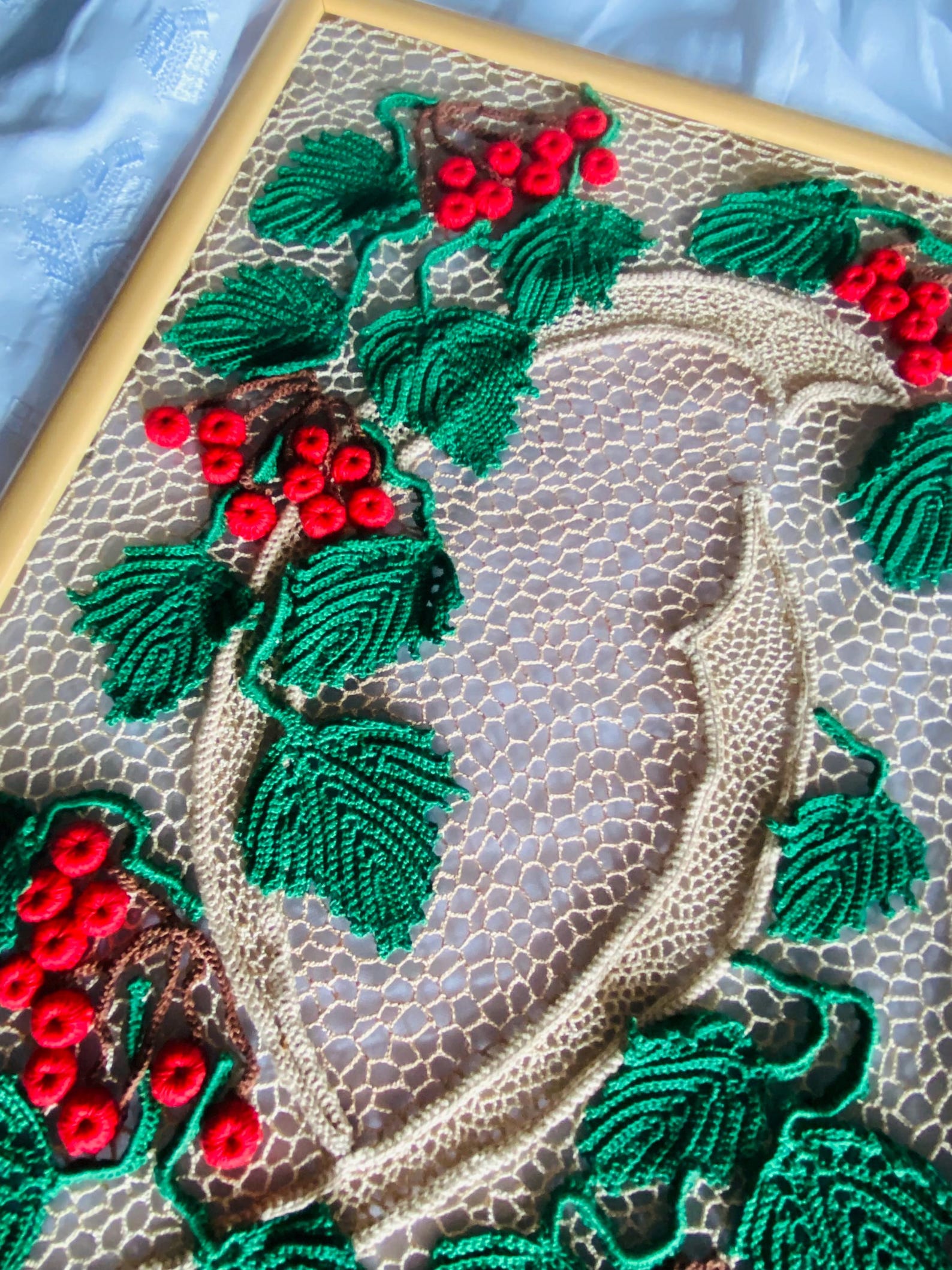 DIY Irish Lace Wall Art: Guelder Rose Crochet Pattern - Etsy