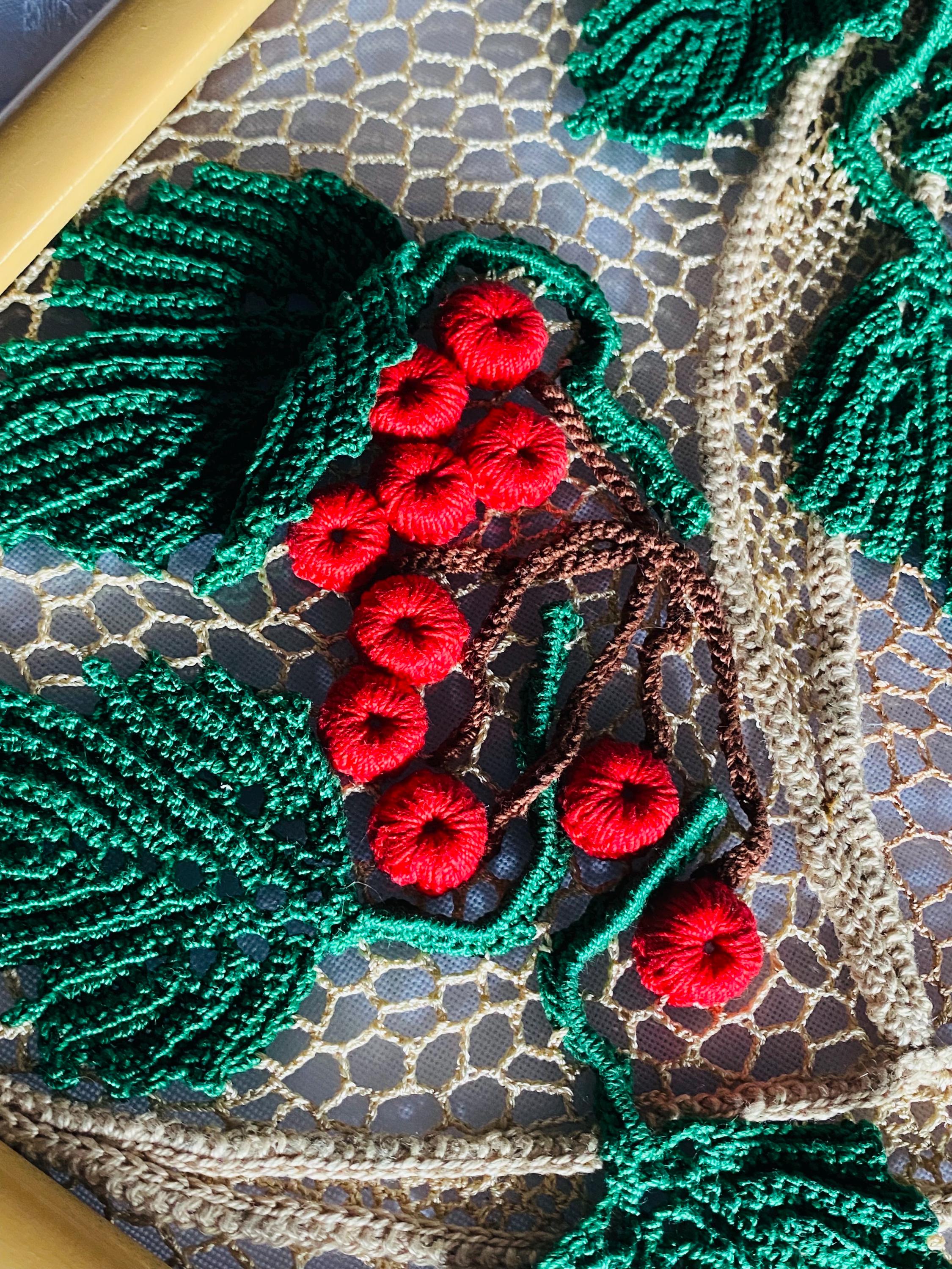 DIY Irish Lace Wall Art: Guelder Rose Crochet Pattern - Etsy