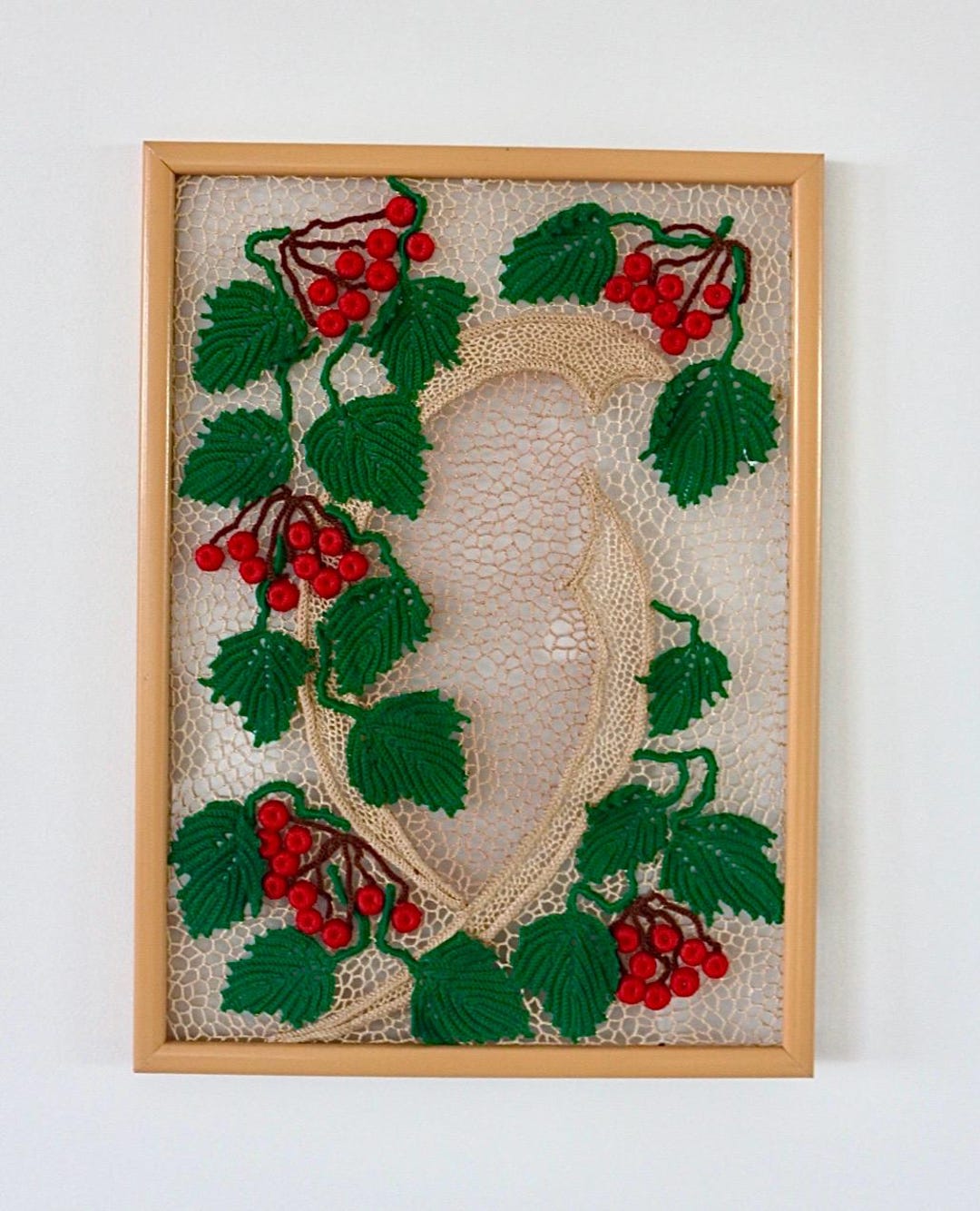 DIY Irish Lace Wall Art: Guelder Rose Crochet Pattern - Etsy