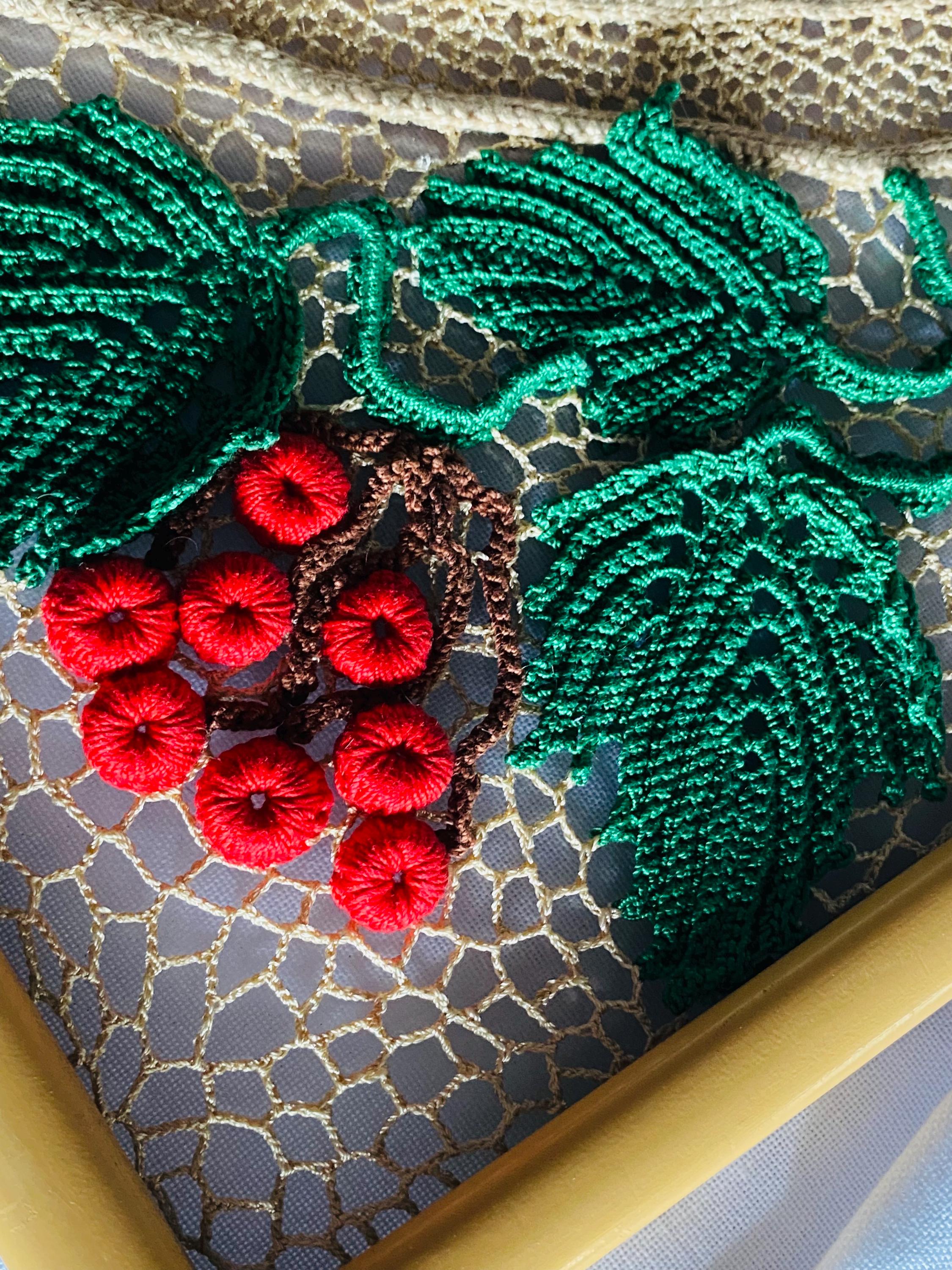 DIY Irish Lace Wall Art: Guelder Rose Crochet Pattern - Etsy