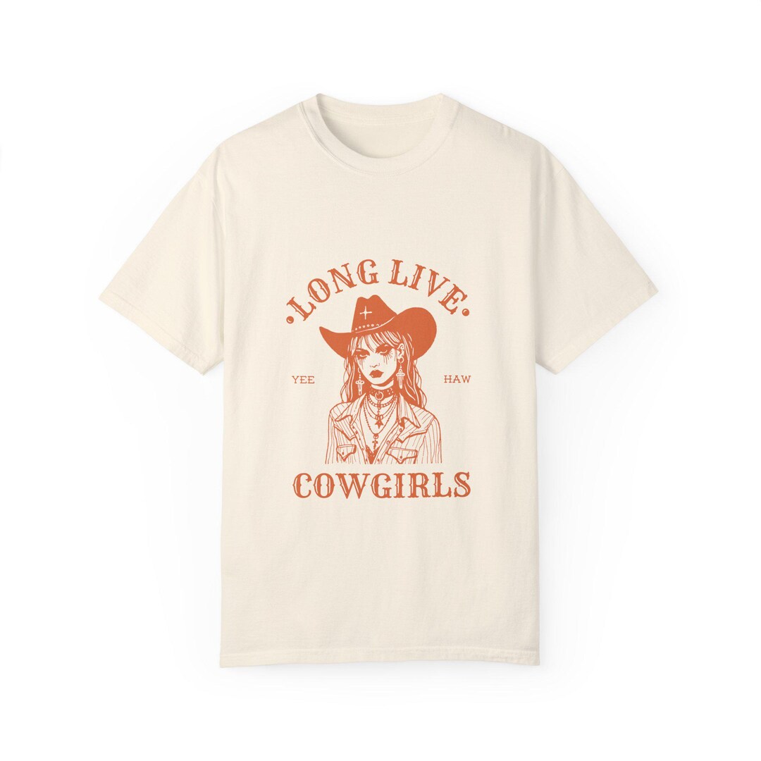Long Live Cowgirls T-shirt - Etsy