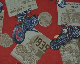 Harley davidson fabric | Etsy
