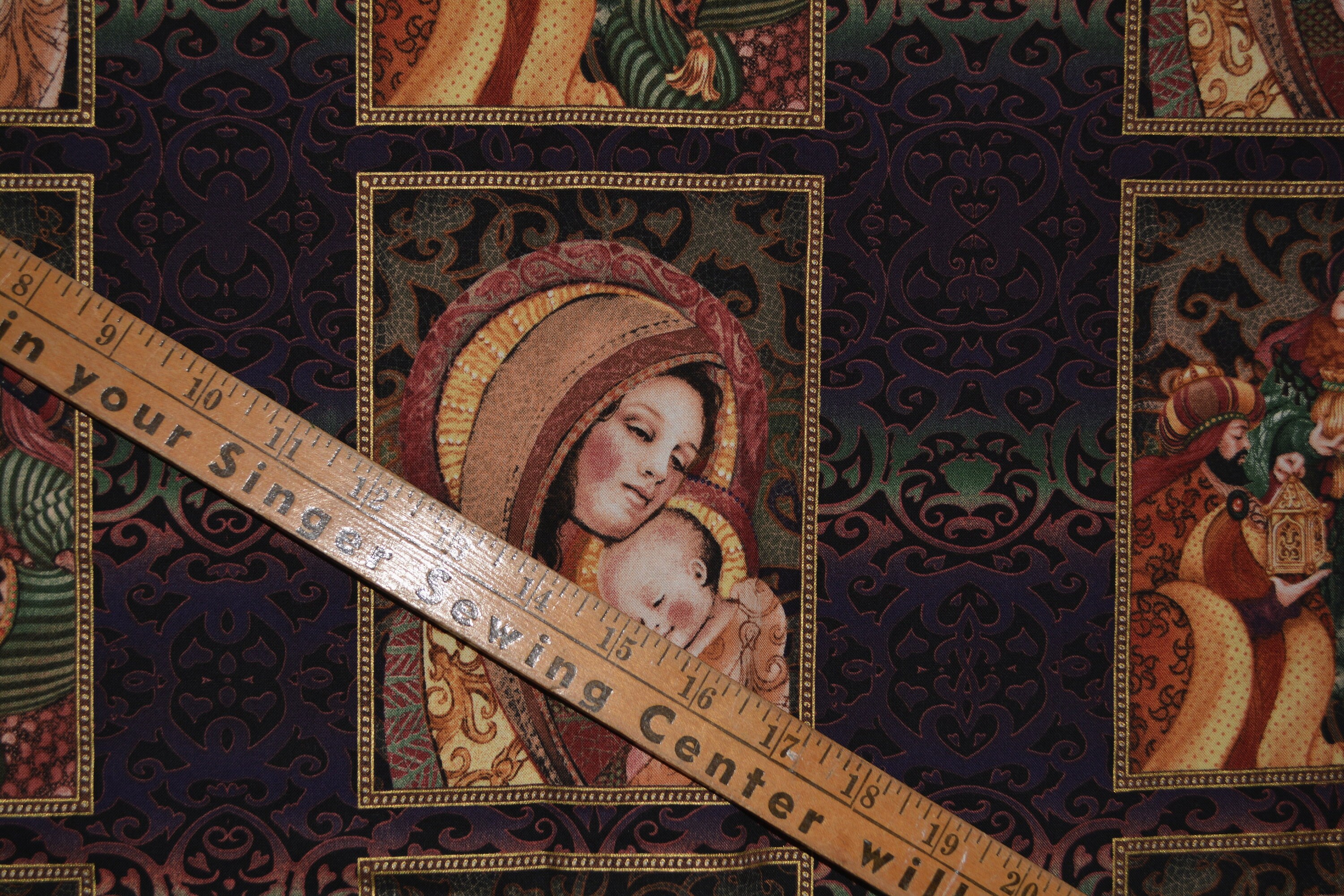 Religious Fabric For Sewing