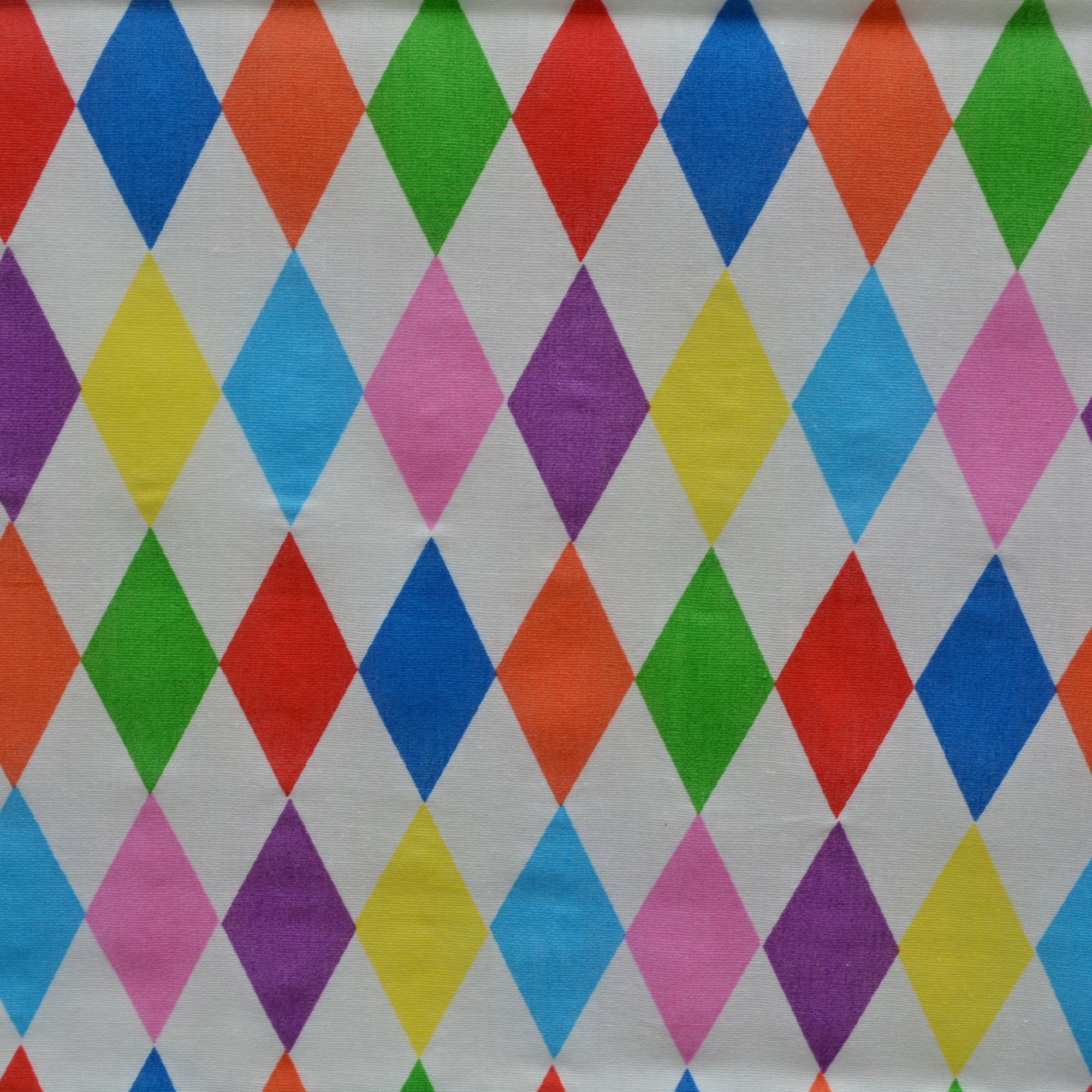 Harlequin Pattern Fabric