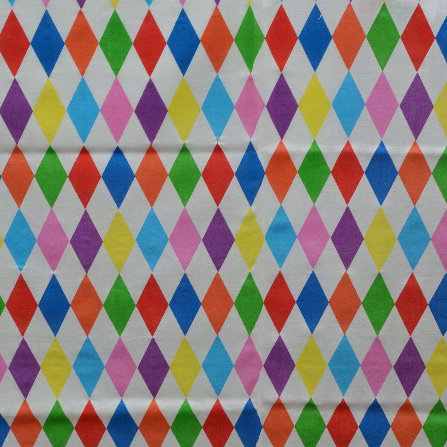 Harlequin Pattern Fabric