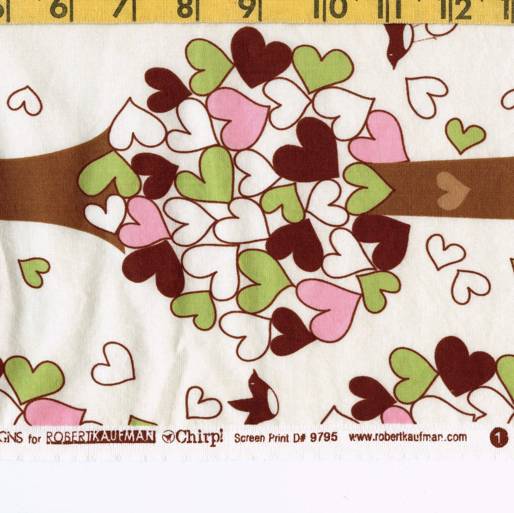 Whimsical Hearts Trees Fabric By Robert Kaufman Chirp whimsical-hearts-trees-fabric-by-robert-kaufman-chirp