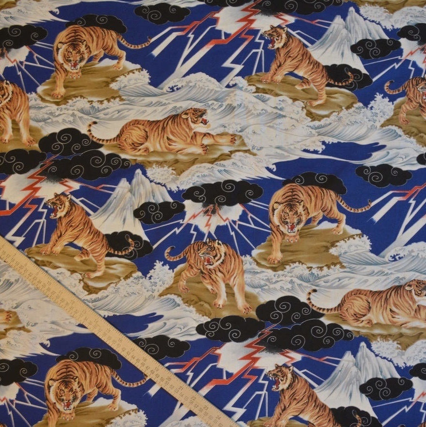 Chinese Tiger Print