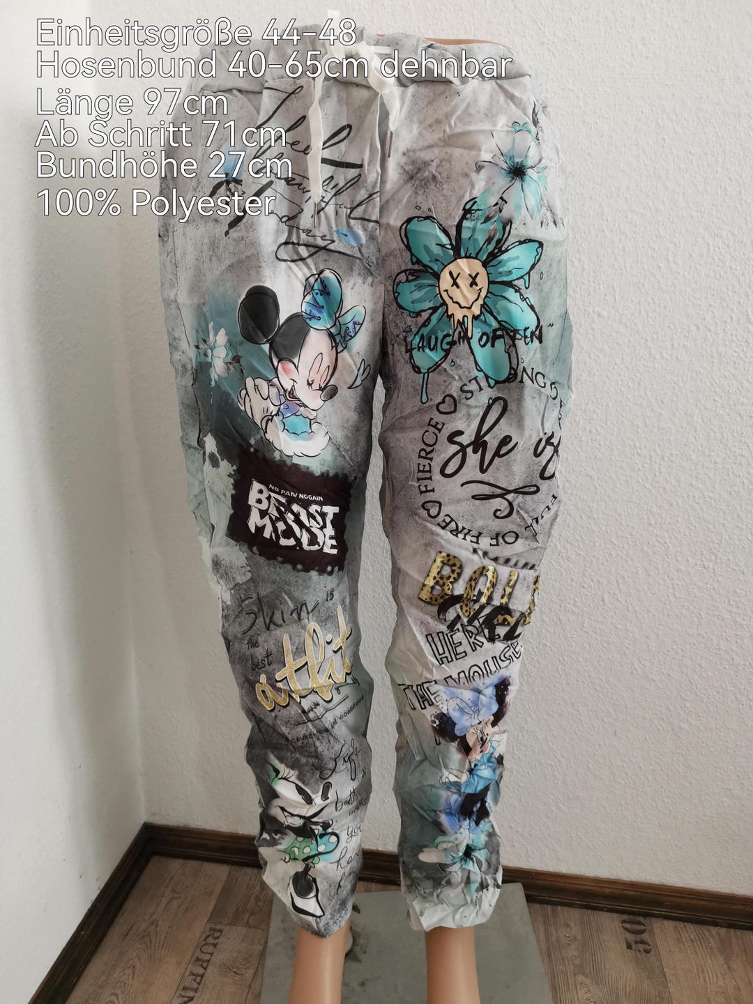 Minnie Mouse Pants Size 44-48 - Etsy