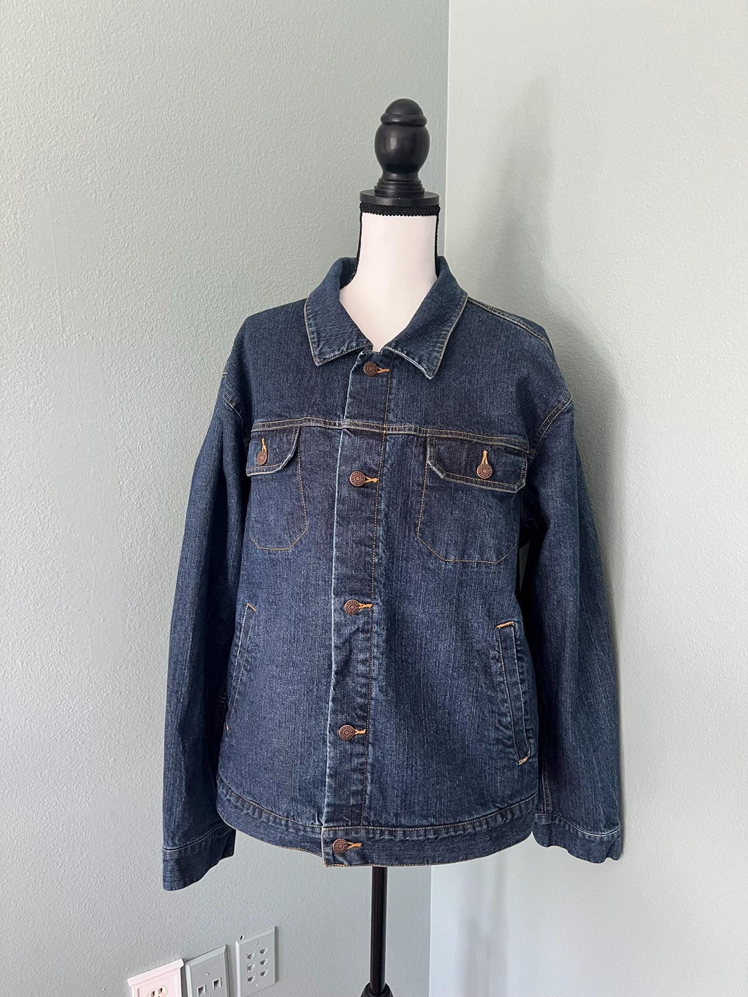 Rare Vintage PENDLETON Denim Blue Jean Trucker Jacket Size XL - Etsy