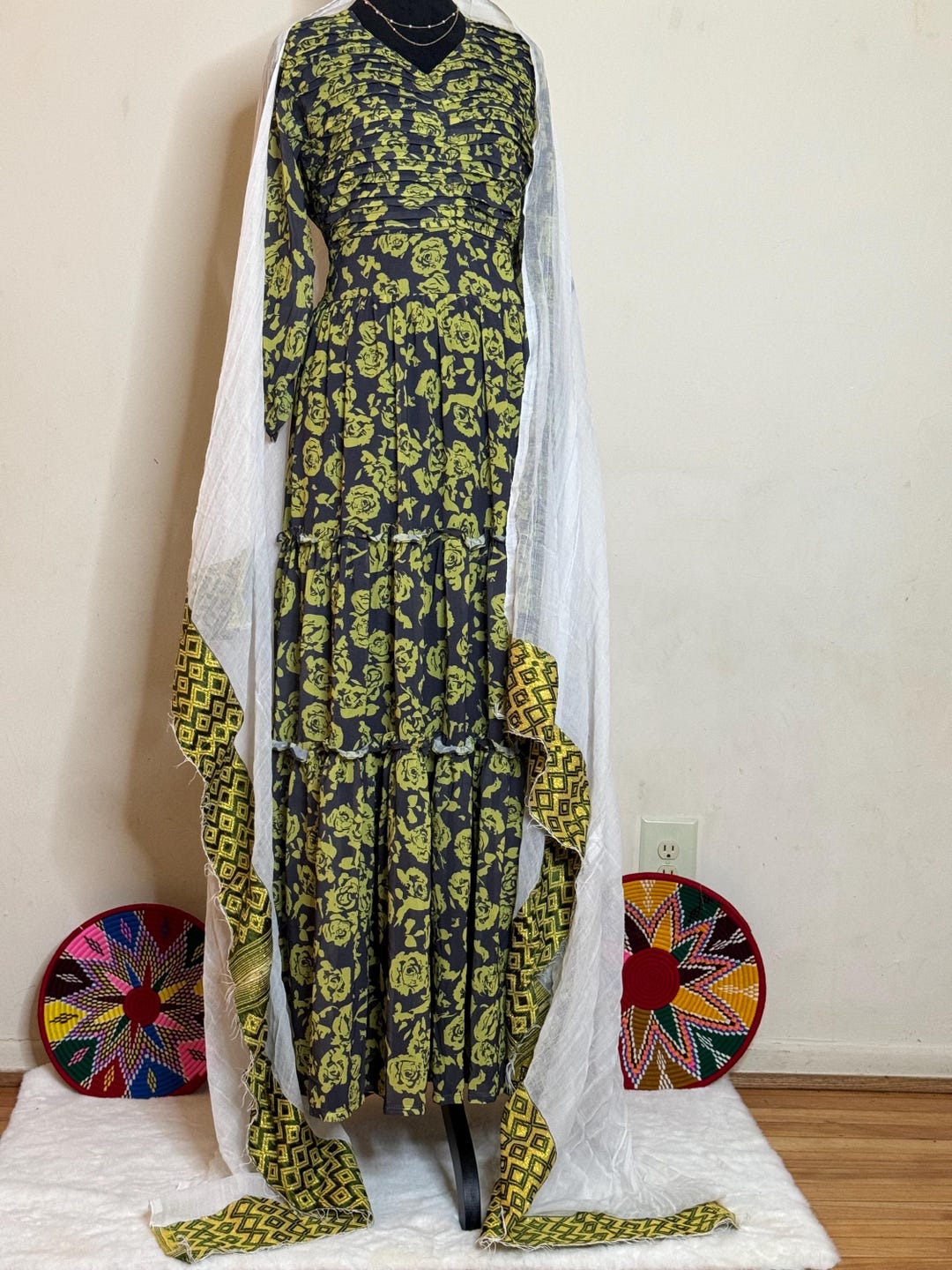 Ethiopian and Eritrean Traditional Dress Shifon - Etsy