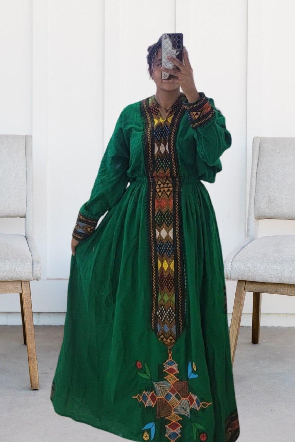 Ethiopian and Eritrean Traditional Dress.wulo Raya Kamis - Etsy