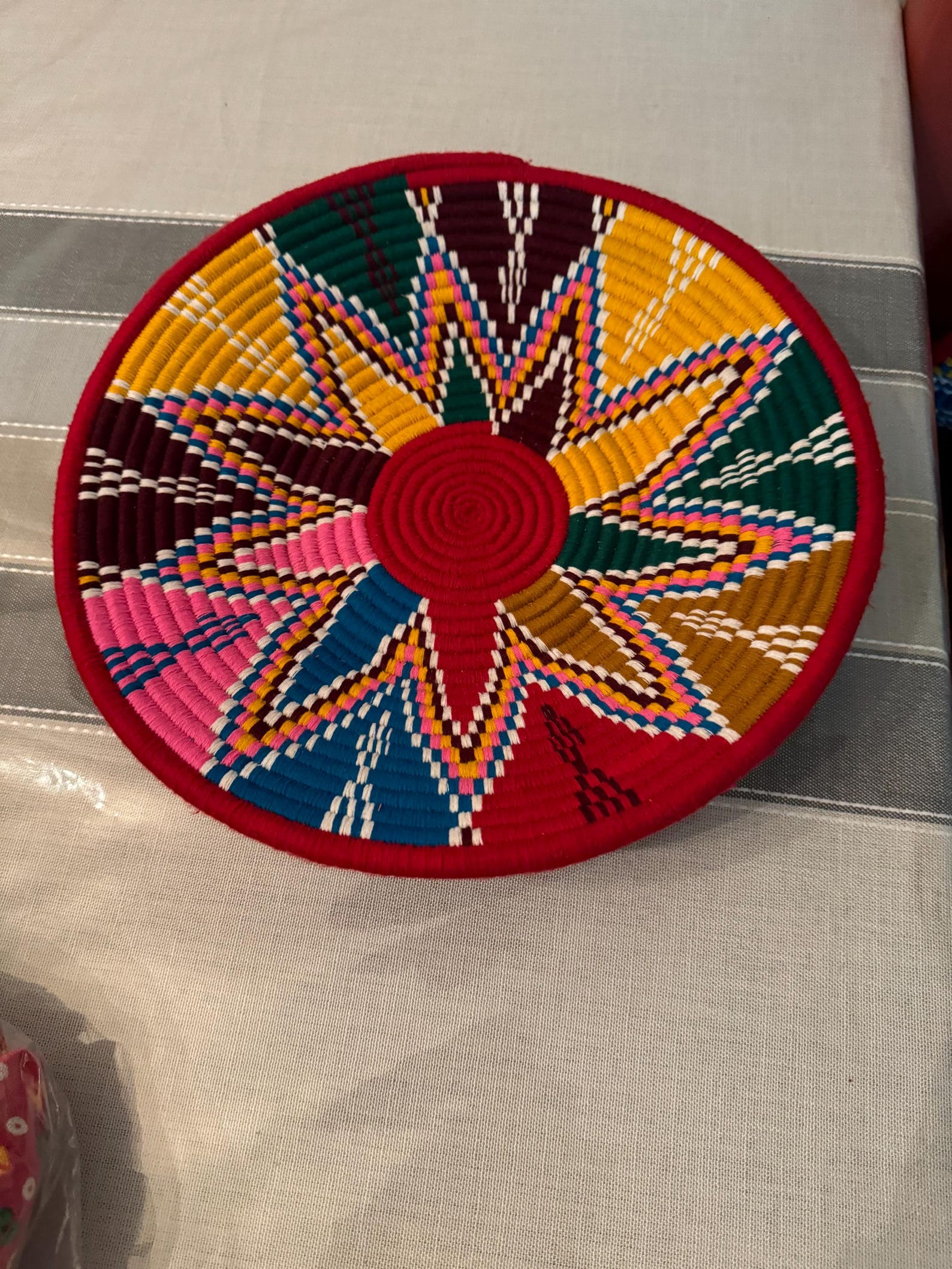 Ethiopian and Eritrean Traditional Colorful Basket - Etsy