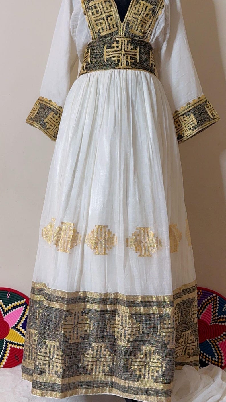 Ethiopian and Eritrean Traditional Dress.habesha Kemis - Etsy