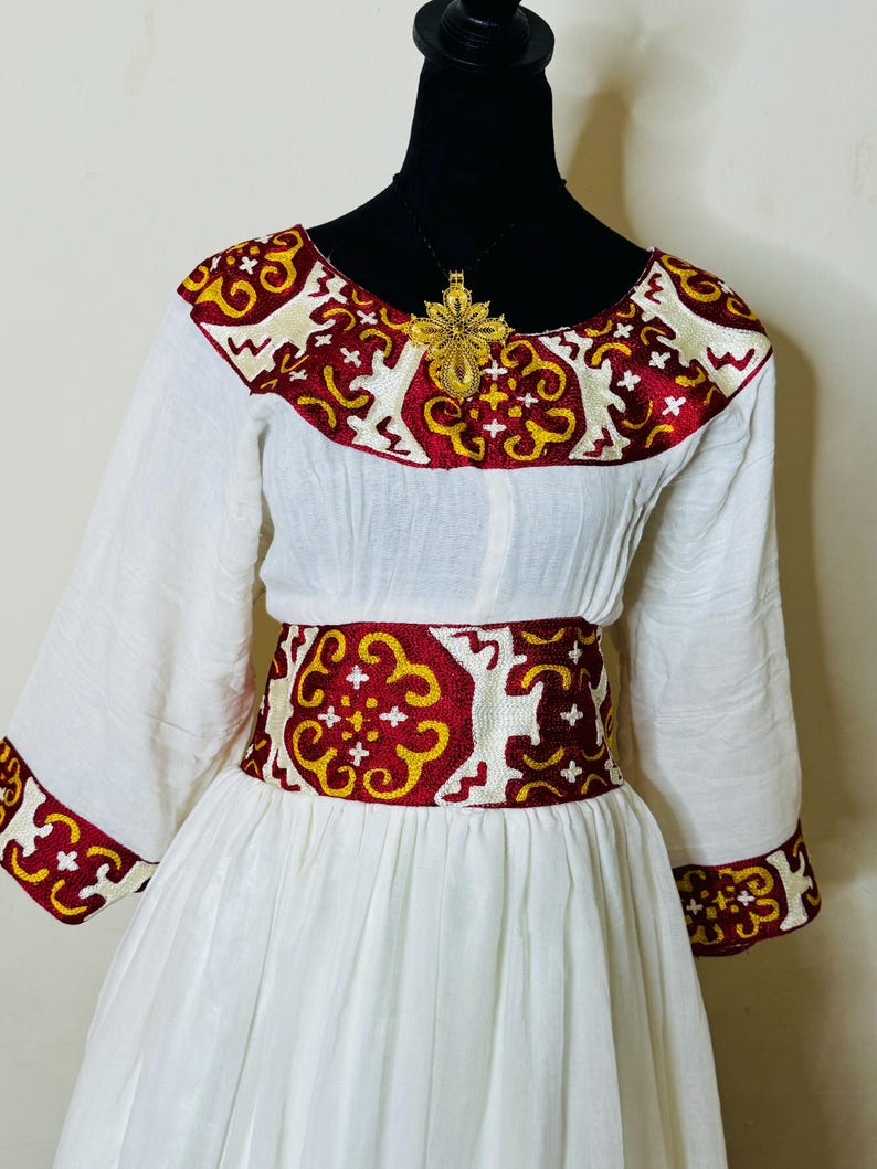 Ethiopian and Eritrean Traditional Dress (habesha Kemis - Etsy