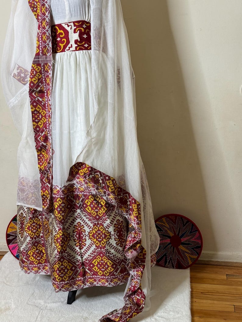 Ethiopian and Eritrean Traditional Dress (habesha Kemis - Etsy