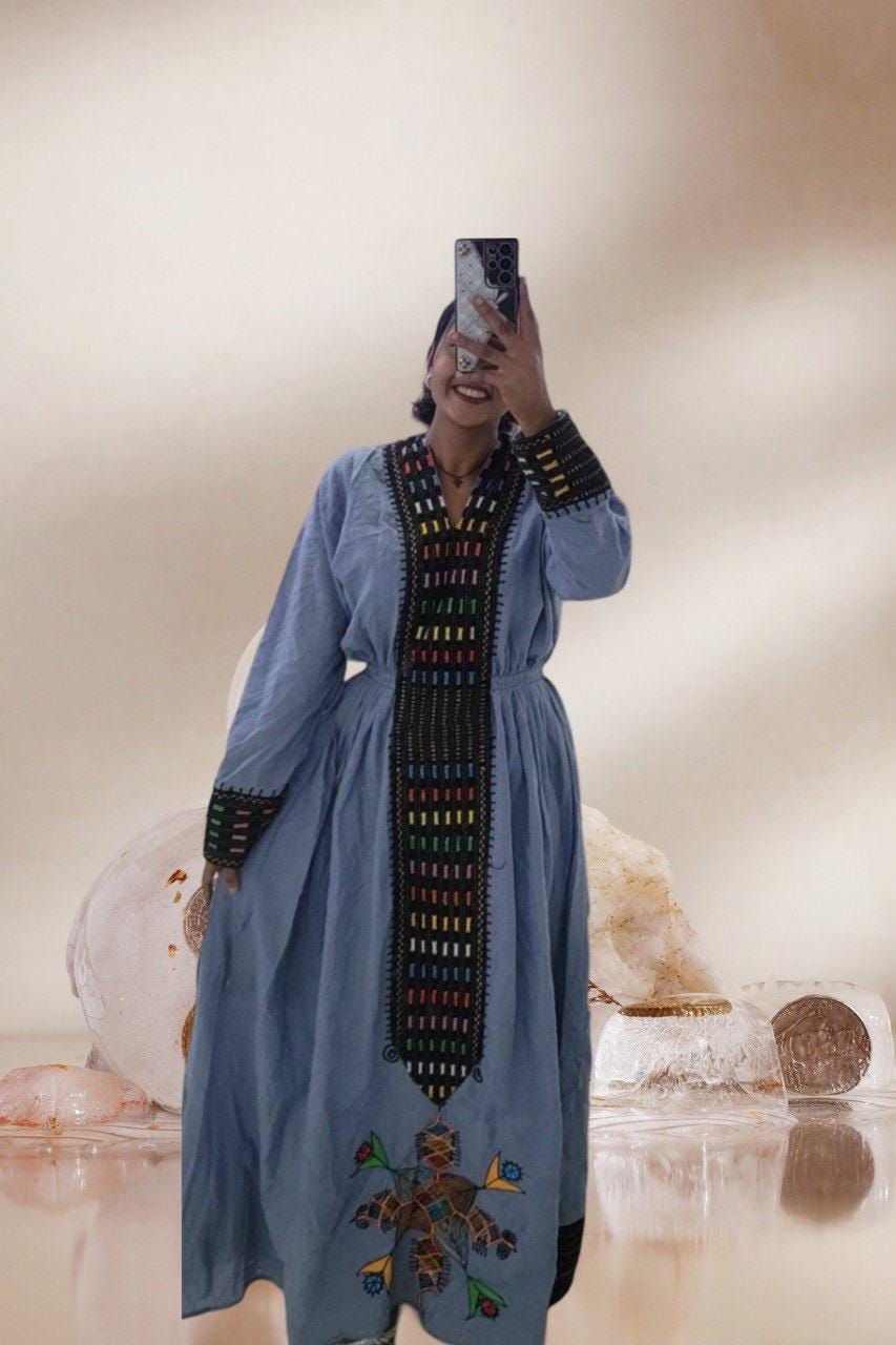 Ethiopian Raya Dress Eritrean Dress Habesha Kemis - Etsy