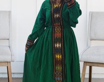 Ethiopian and Eritrean Traditional Dress Habesha Kemis - Etsy