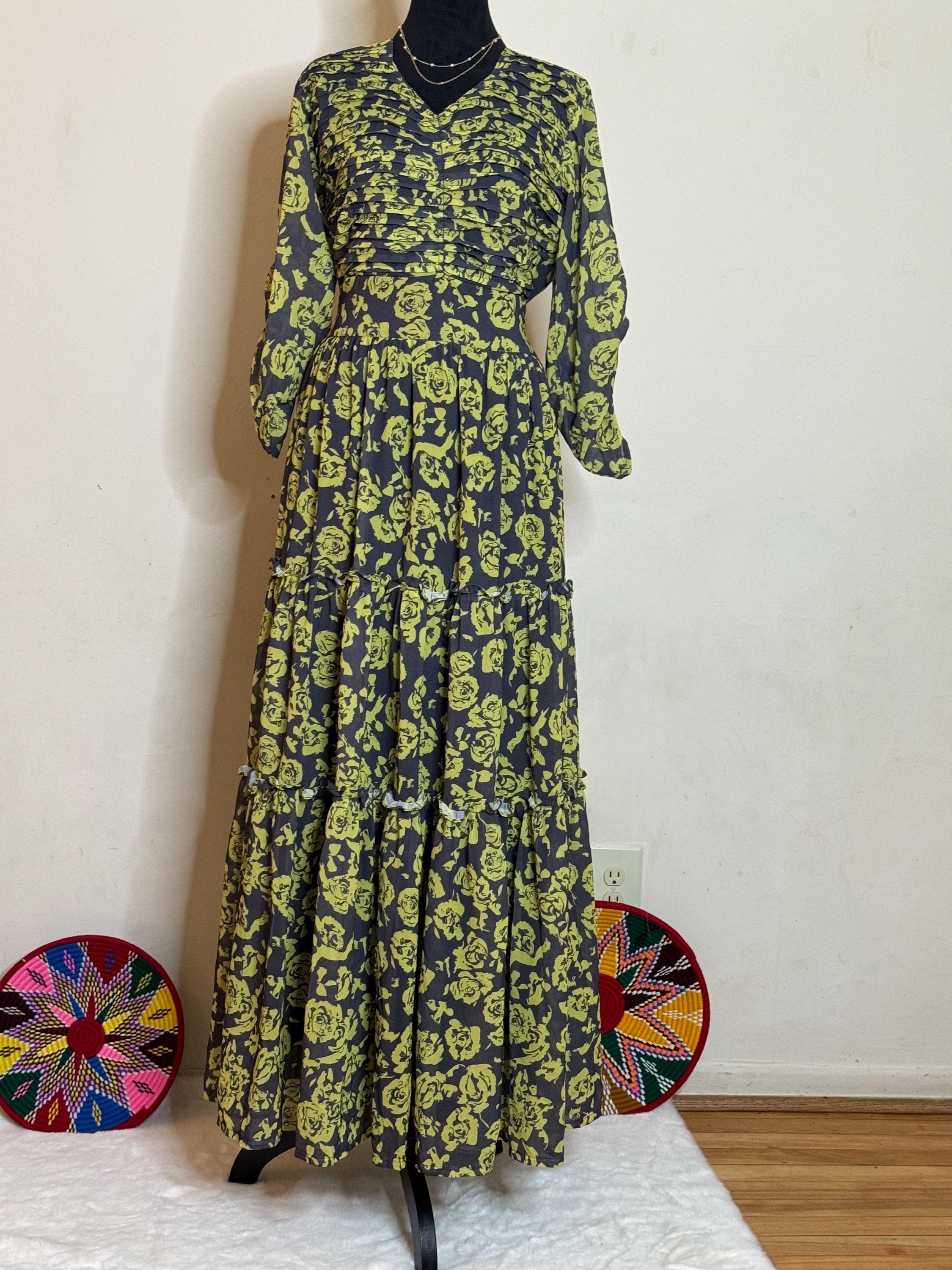 Ethiopian and Eritrean Traditional Dress Shifon - Etsy