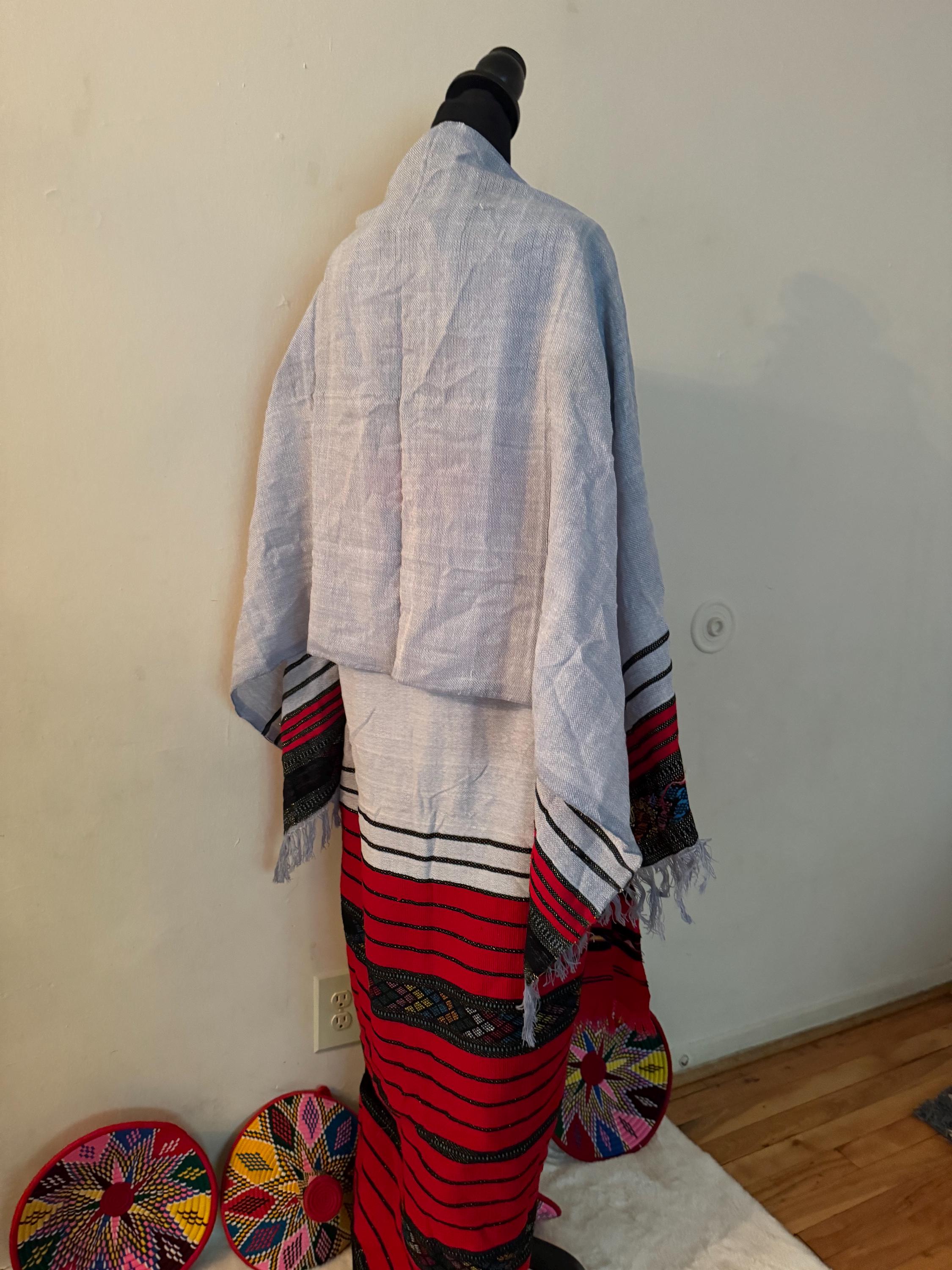 Ethiopian Wulo and Eritrean Traditional Dress habesha Kemis - Etsy