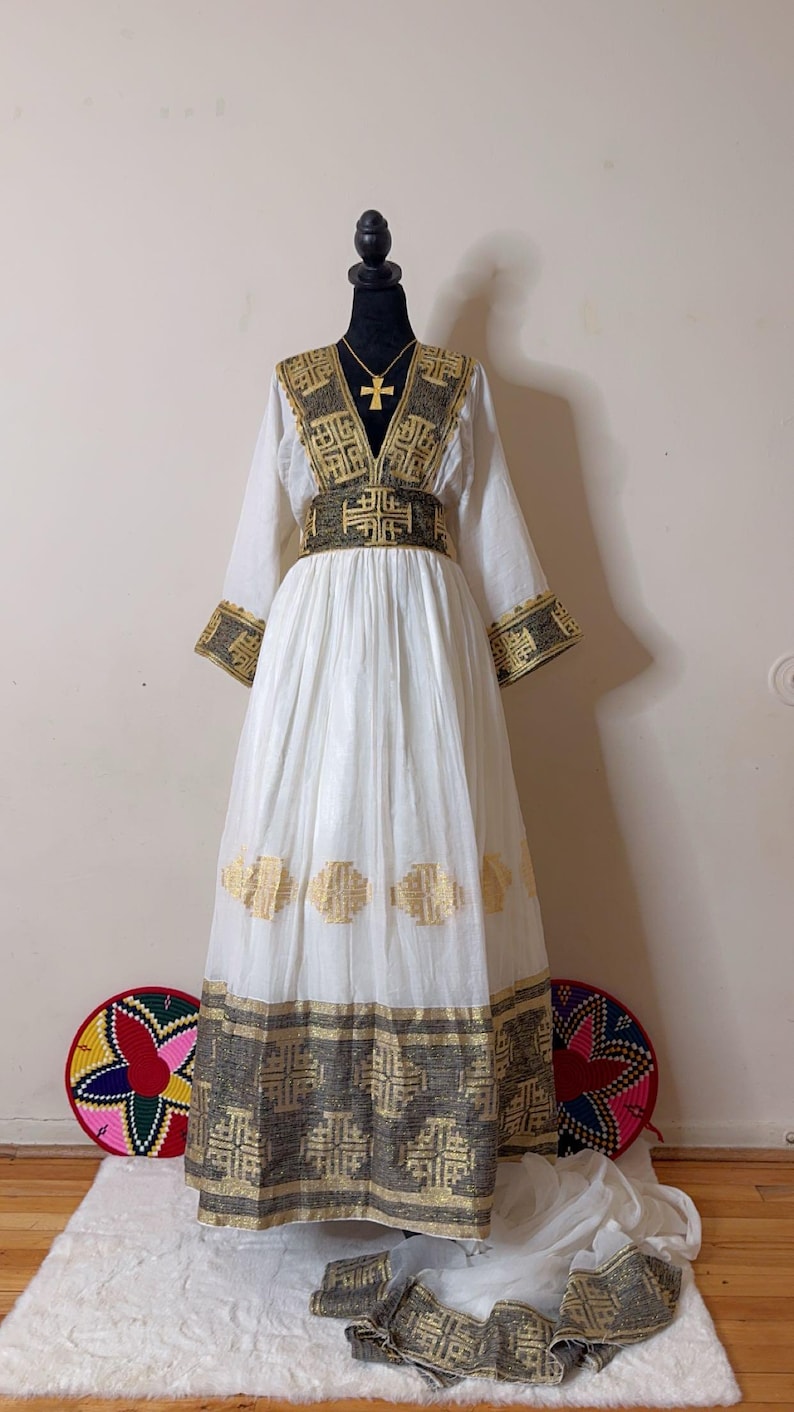Ethiopian and Eritrean Traditional Dress (habesha Kemis - Etsy