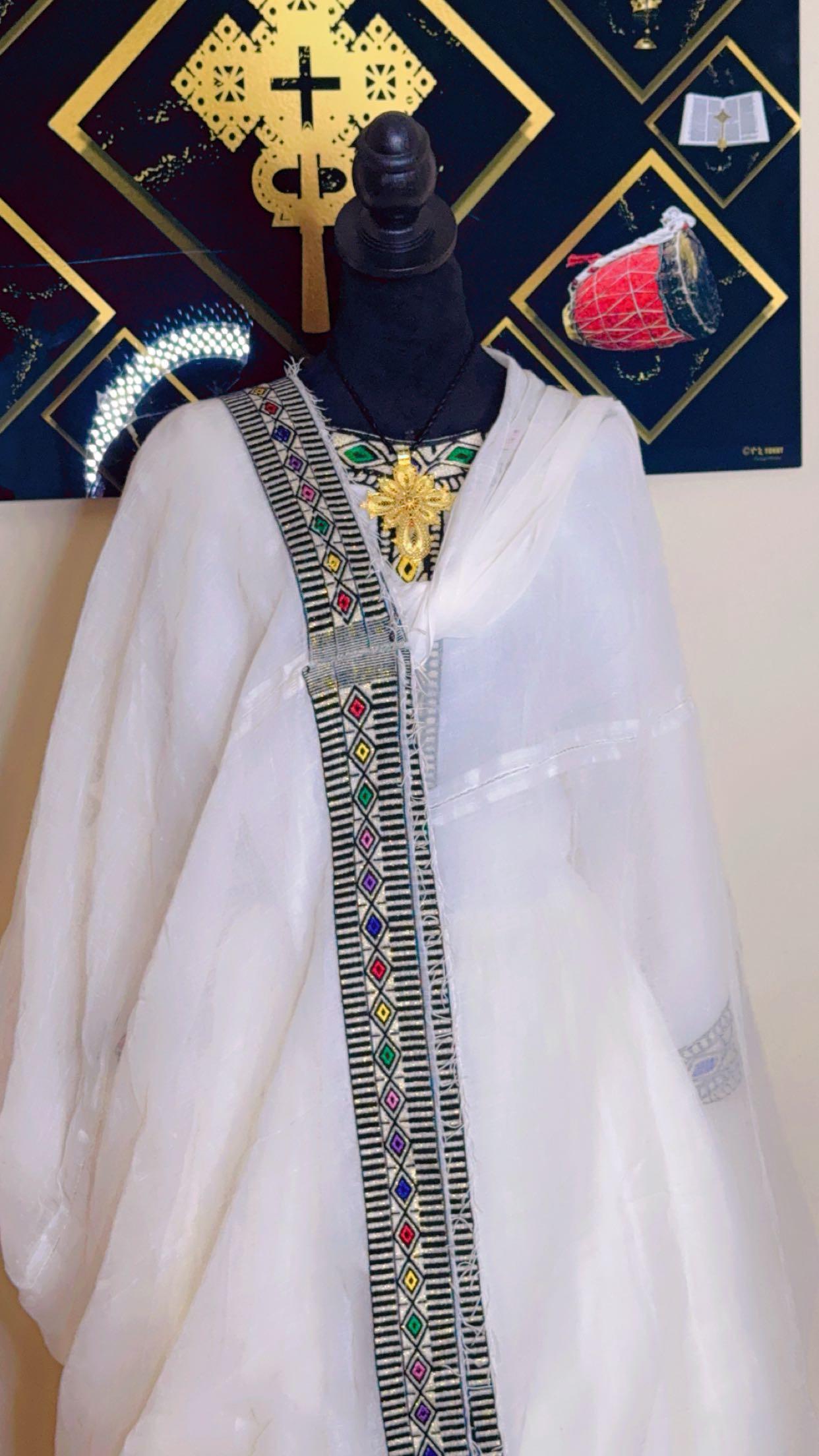 Ethiopian and Eritrean Traditional Dress.habesha Kemis - Etsy