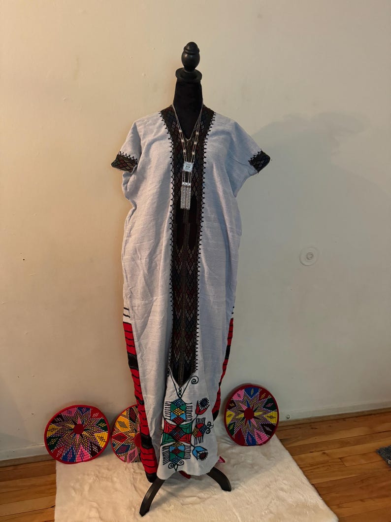 Ethiopian Wulo and Eritrean Traditional Dress habesha Kemis - Etsy